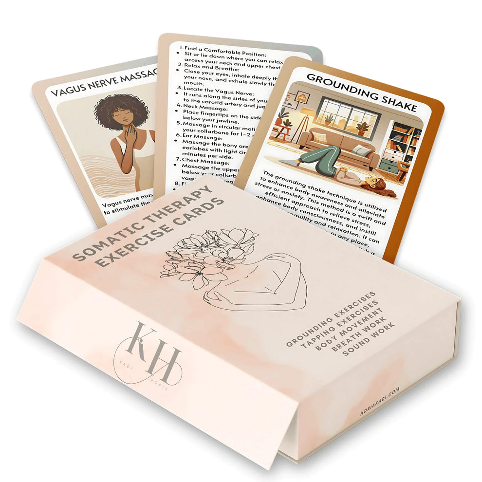 Somatic Therapy Coping Skill Cards – HoriaKadi