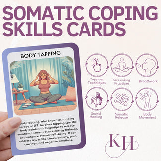 Somatic Therapy Coping Skill Cards – HoriaKadi