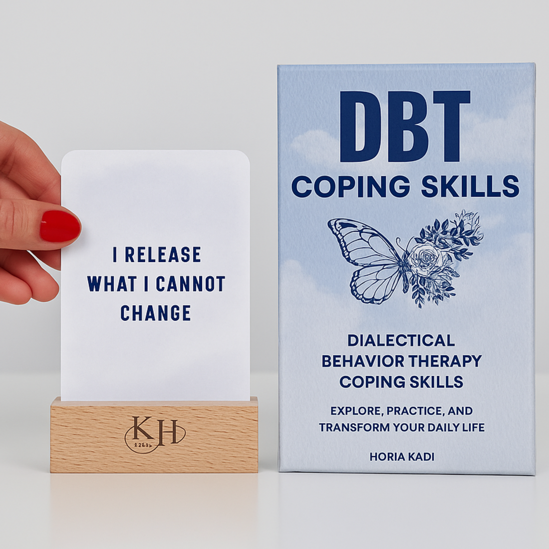 DBT coping skills & Affirmations Flash cards – HoriaKadi