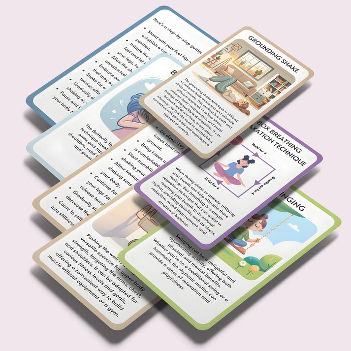 Somatic Therapy Coping Skill Cards – HoriaKadi