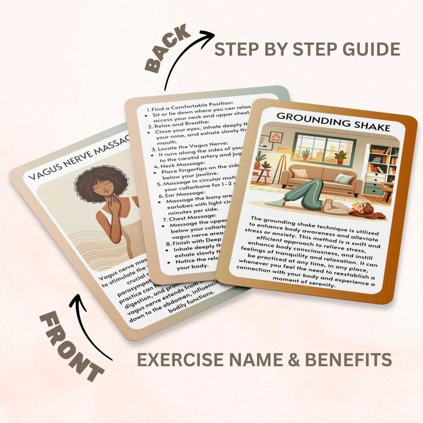 Somatic Therapy Coping Skill Cards – HoriaKadi