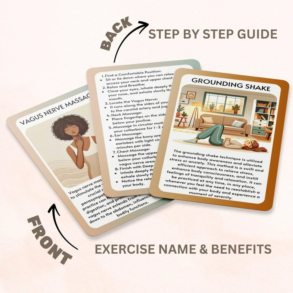 Somatic Therapy Coping Skill Cards – HoriaKadi